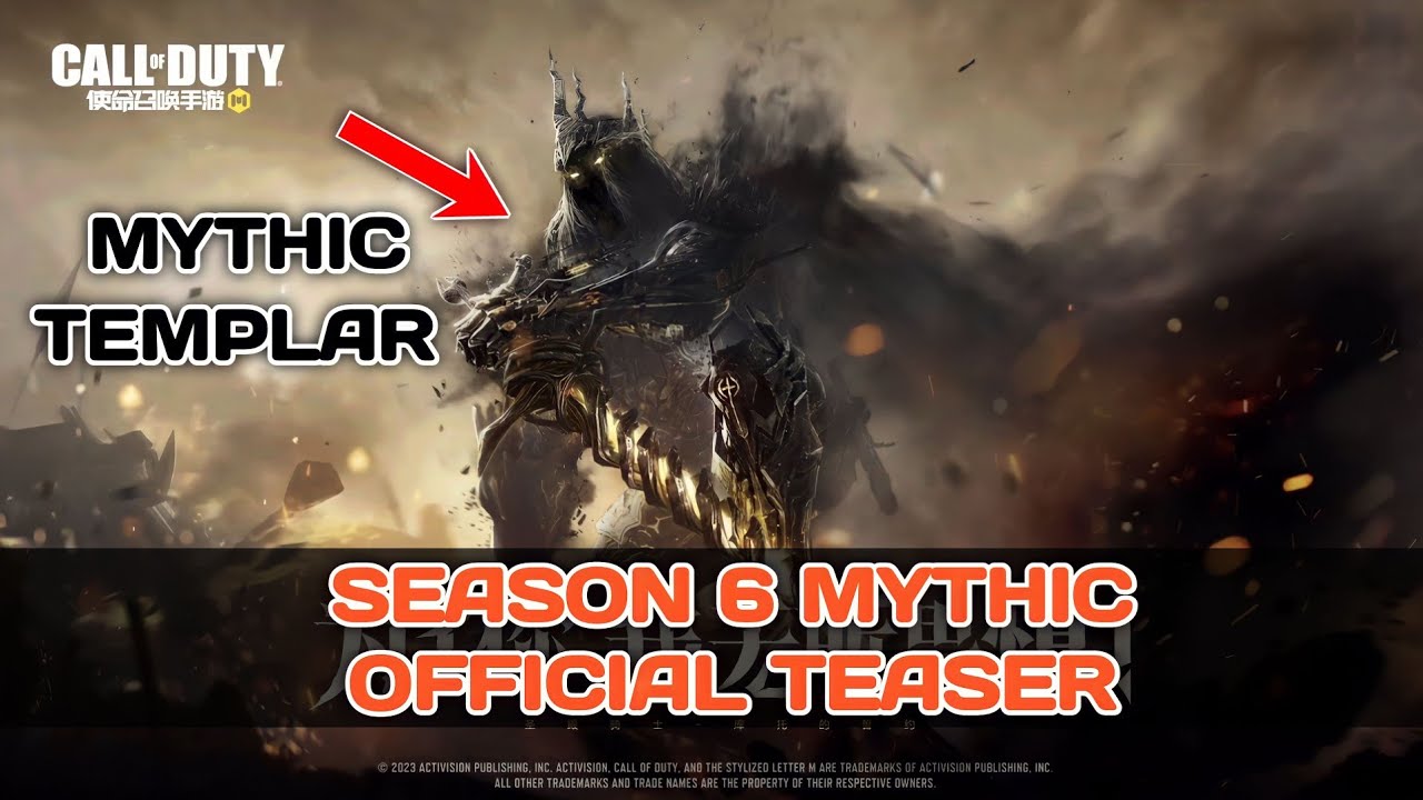 *New* 🤯 Mythic Templar First look official Teaser Cod mobile | Season 6 ...