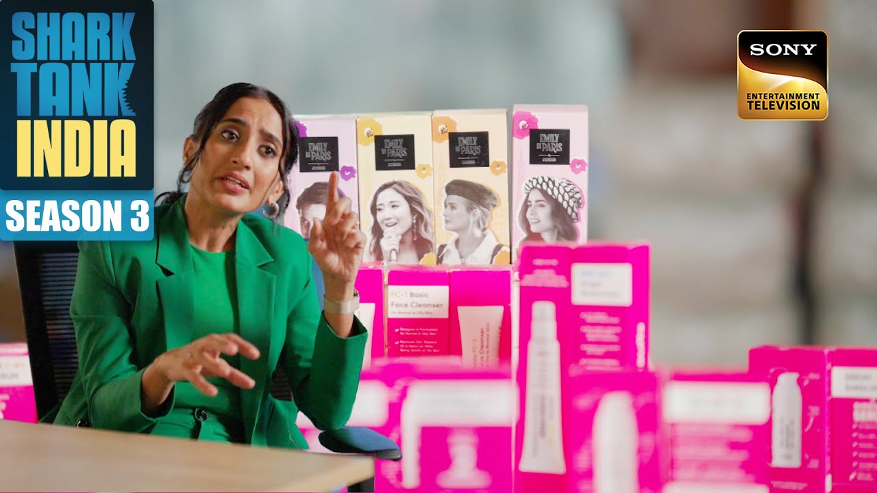 Shark Tank India 3 | "CosIQ" को Netflix की "Emily in Paris" से मिली ...