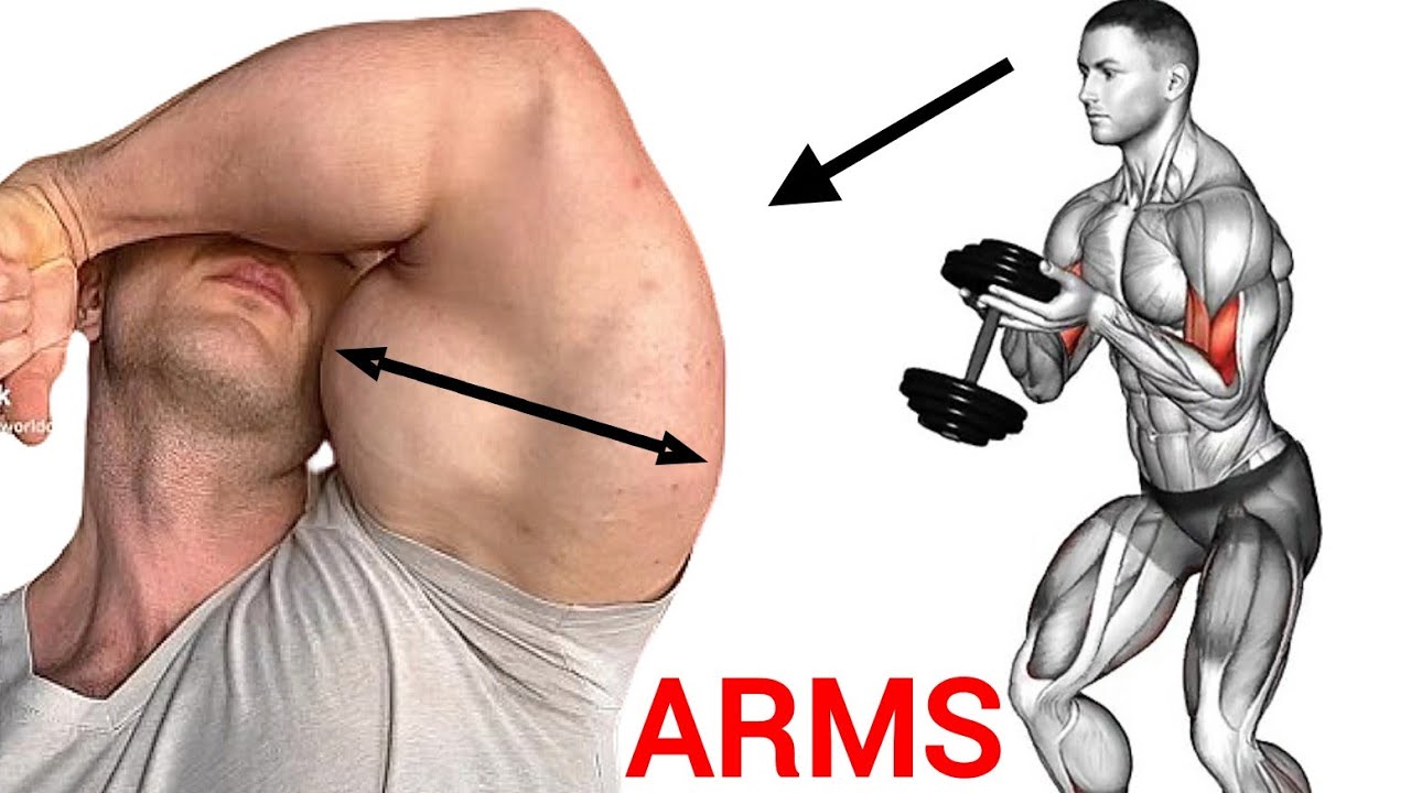 Arms Workout to Get Rapped Wide Arms Easy To Do it - YouTube