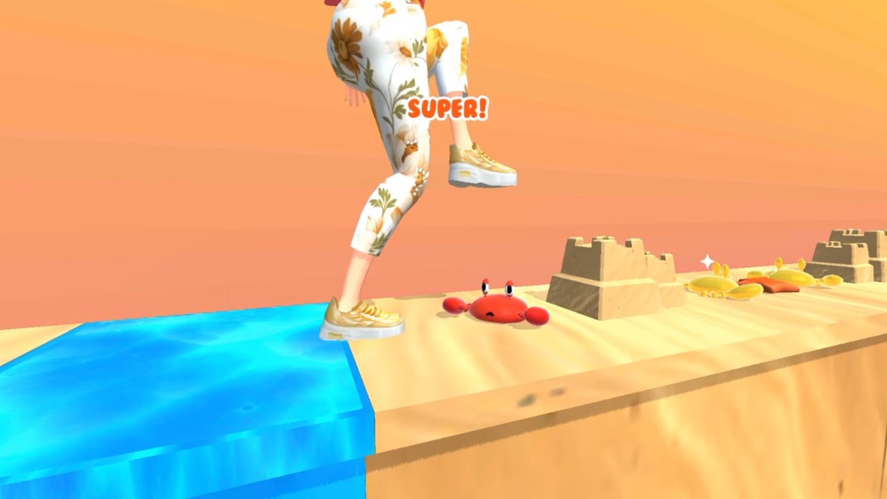 ASMR Tippy Toe 3D🌈👑 | Tippy Toe Android/iOS Gameplay All Levels Part ...