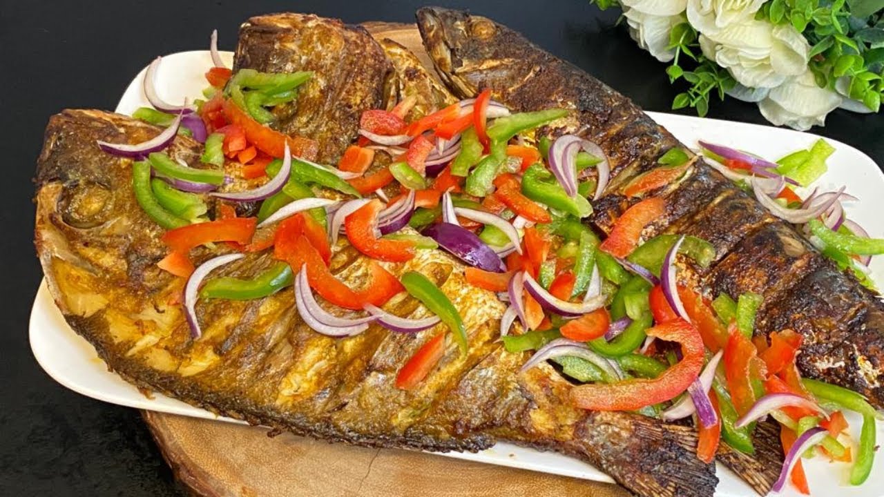 Tasty And Juicy Grilled Red Snapper And Mackerel In The Oven ...