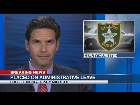 Collier deputy arrested for with DUI in patrol car - YouTube