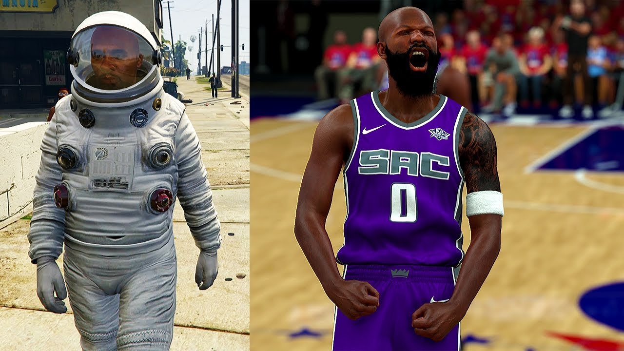 LAST CAREER GAME FOR LEVERTICAL JAMES! SPACEMAN MAKES IT HOME! NBA 2K18 ...