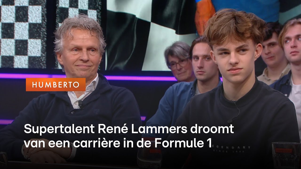 Supertalent René Lammers droomt van een carrière in de Formule 1 ...