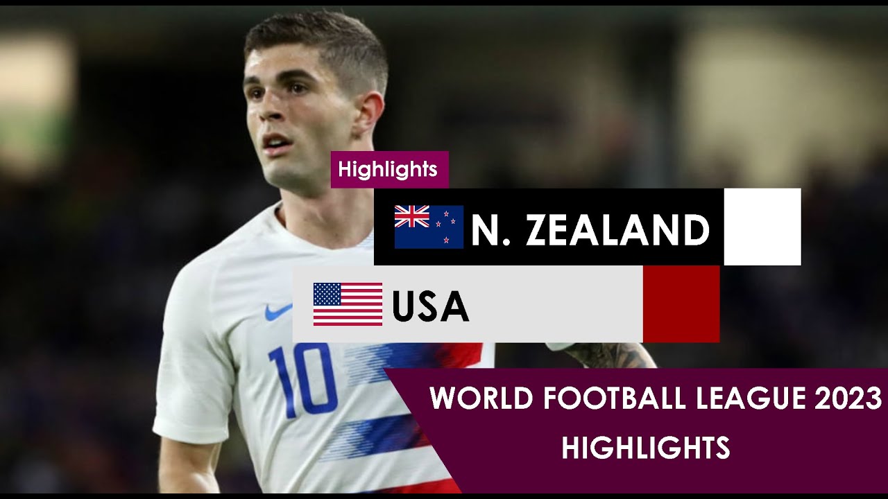 New Zealand v USA | WFL 2023 | Group Semi-Final | Highlights - YouTube