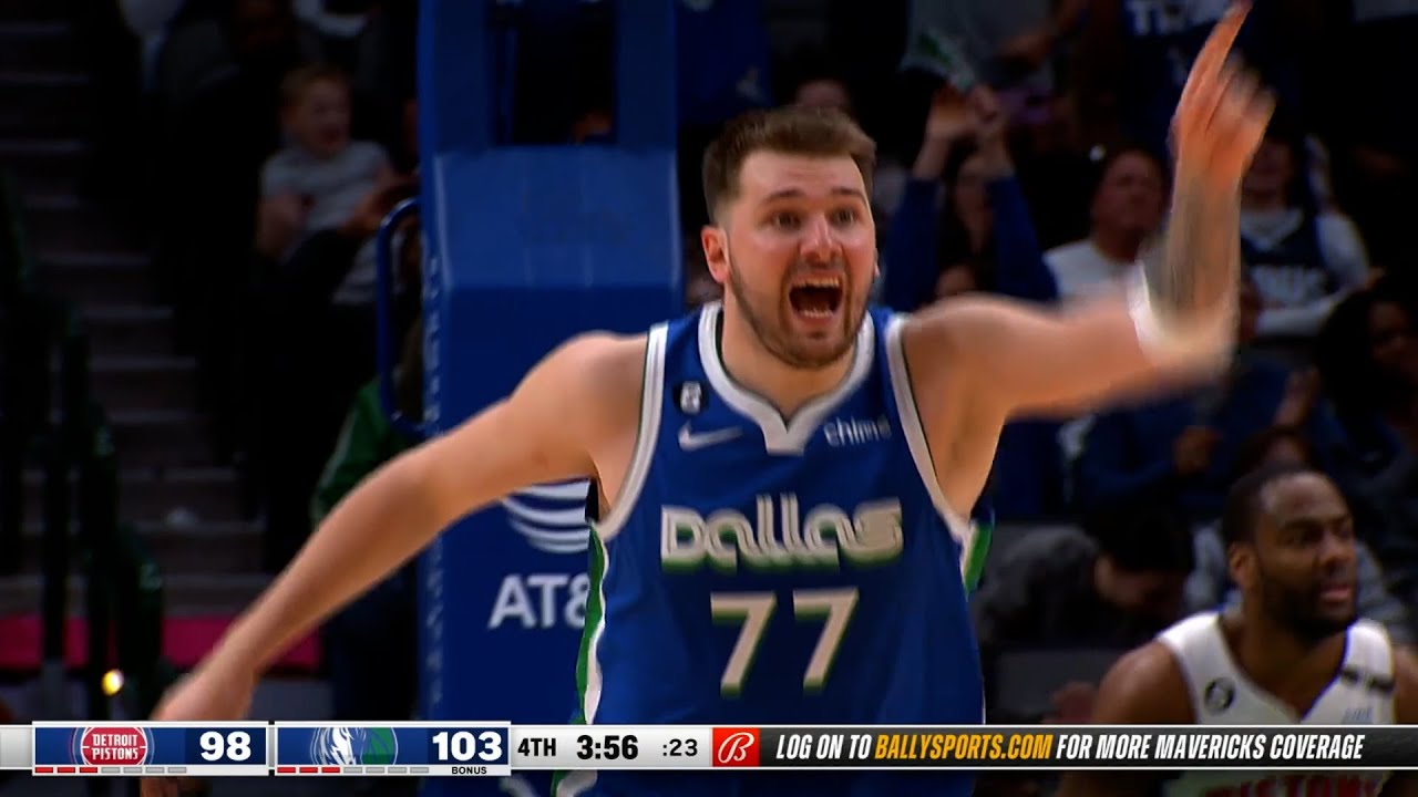 Luka Doncic makes the arena loud after hitting a "Shaqa-Luka dunk" vs ...