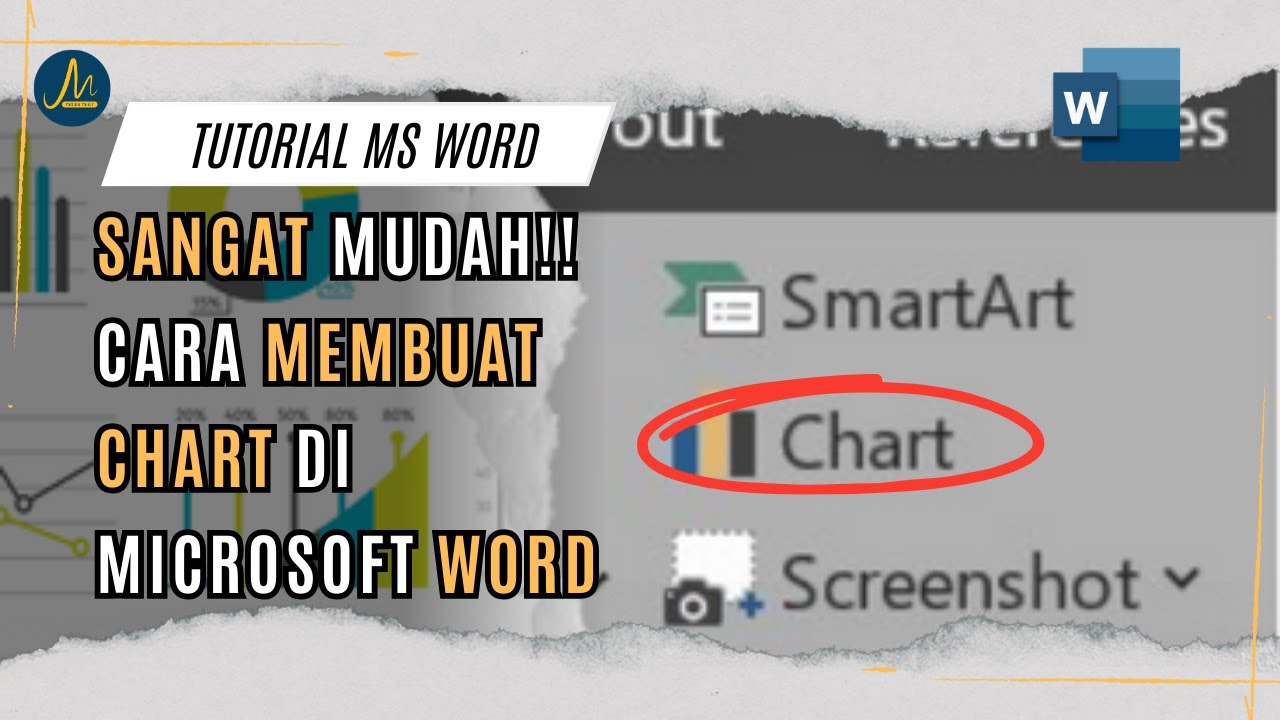 TUTORIAL MICROSOFT WORD | Cara Mudah Membuat Grafik di Microsoft Word ...