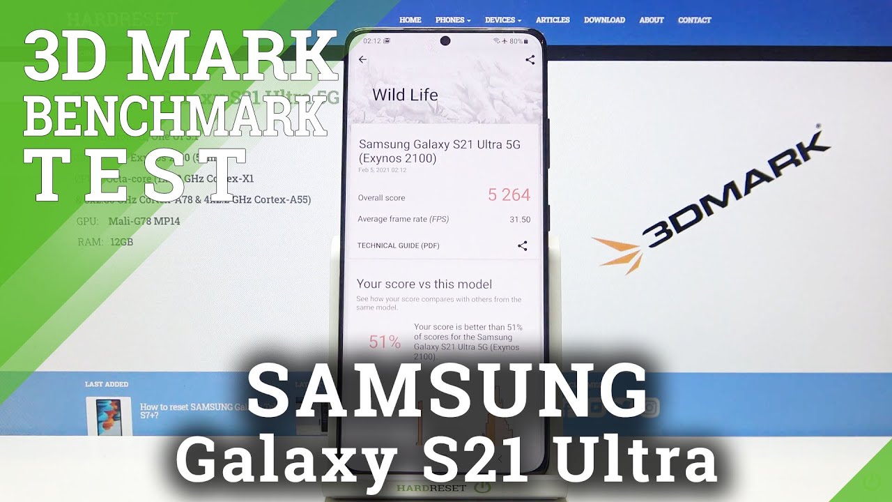 3DMark Wild Life Benchmark on SAMSUNG Galaxy S21 Ultra – Verify ...