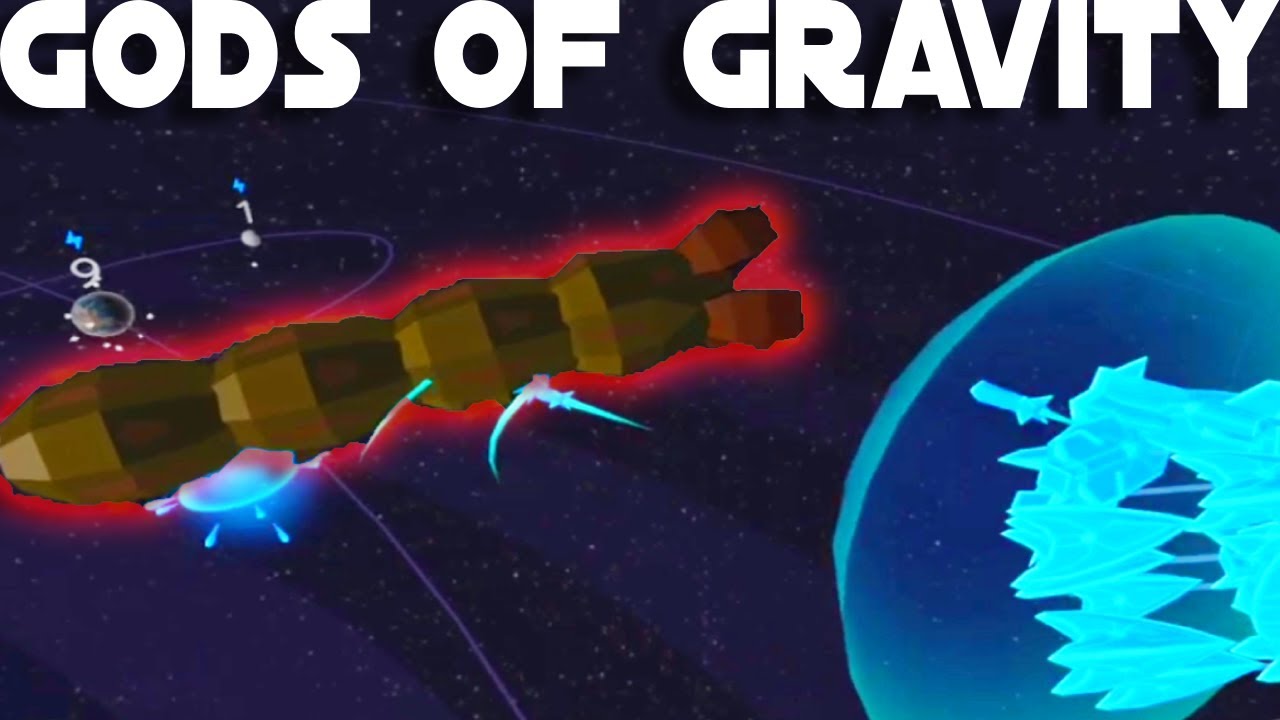 Fighting Galactic Worms in Gods Of Gravity - YouTube