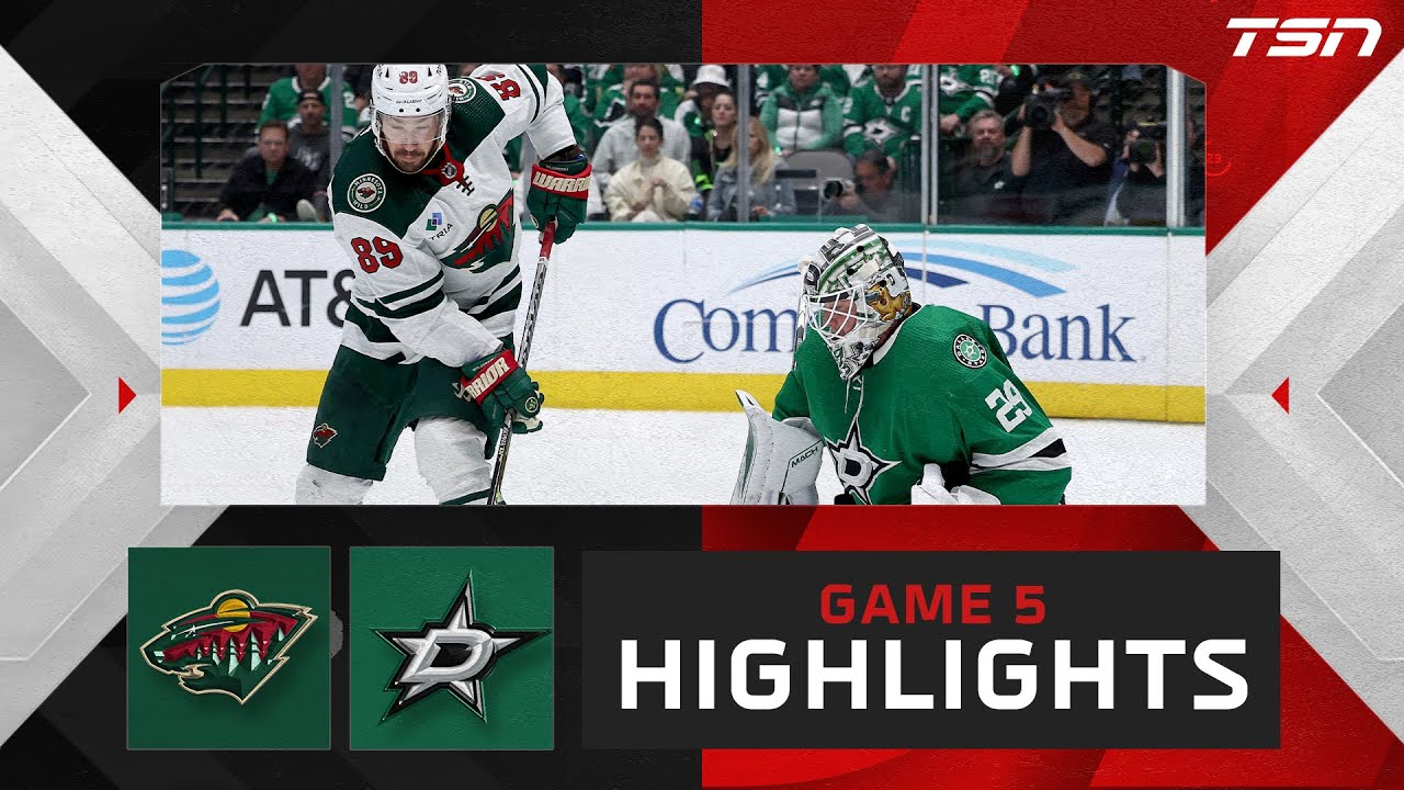 HIGHLIGHTS: Game 5 -- Minnesota Wild vs. Dallas Stars - YouTube