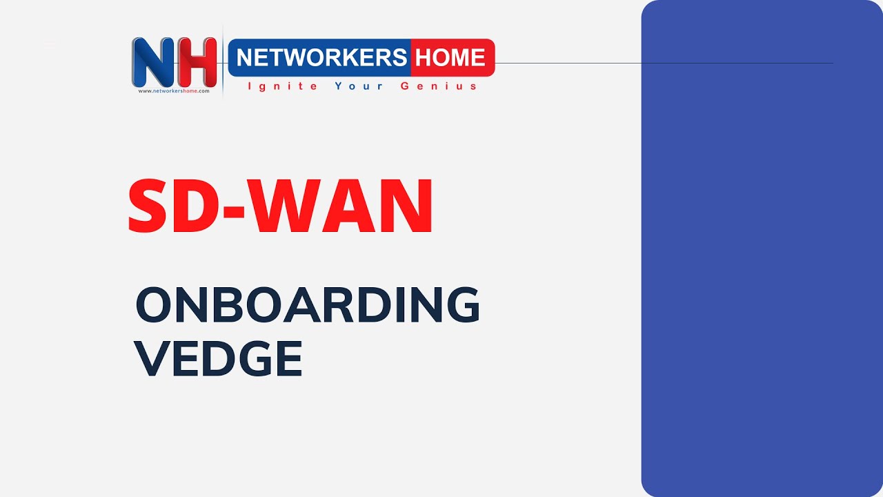 Vedge Install and certificate (Onboarding a vedge) | #networkershome ...