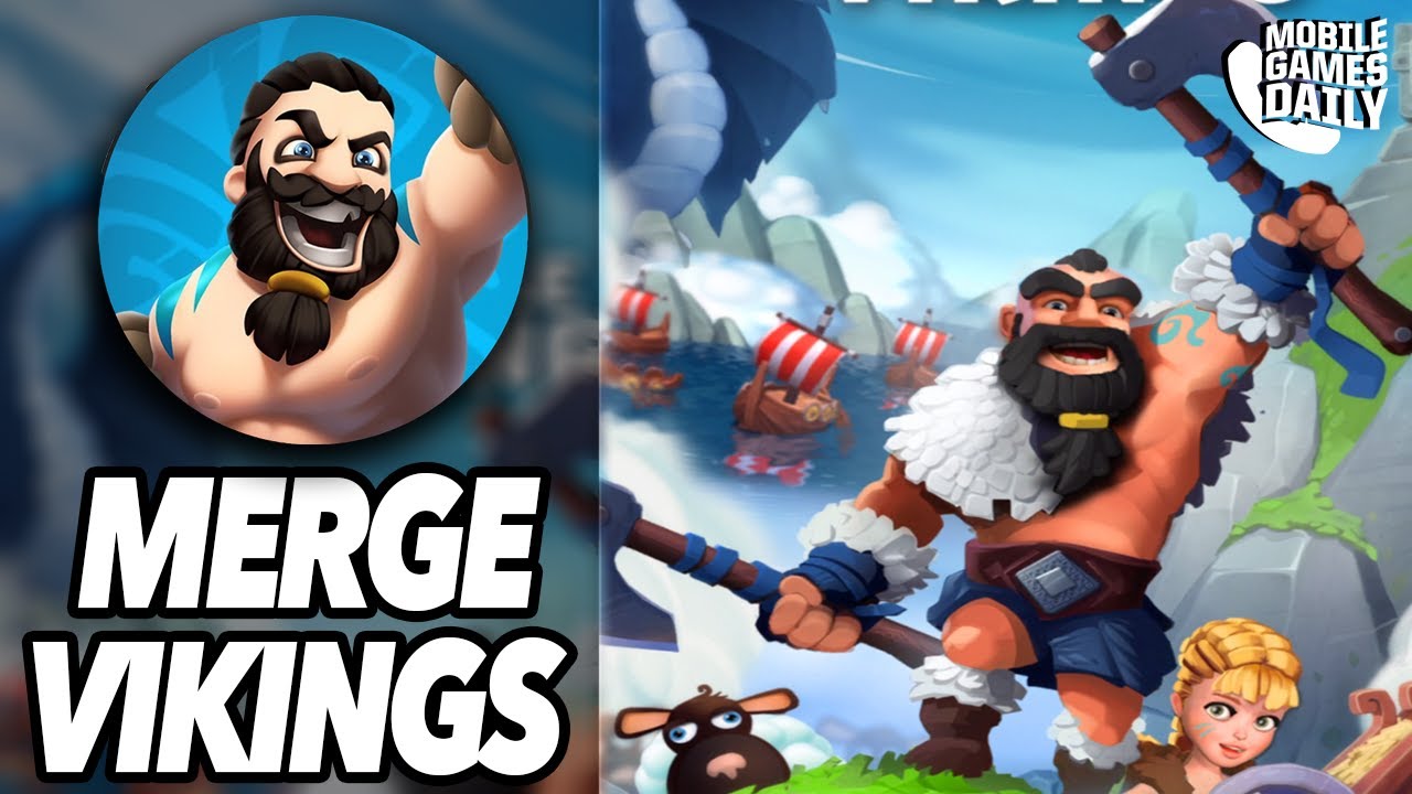 MERGE VIKINGS Gameplay Walkthrough - Viking Idle Merge Game (iOS ...