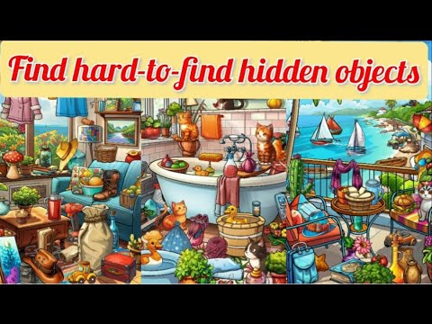 Find hidden objects 👀👀There are so many things that are hard to find🎮🎮# ...