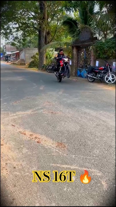 NS 16T p wheelie dekho 🥰🥰 NS 160 bike modification #shorts #shortvideo #bikewale - YouTube