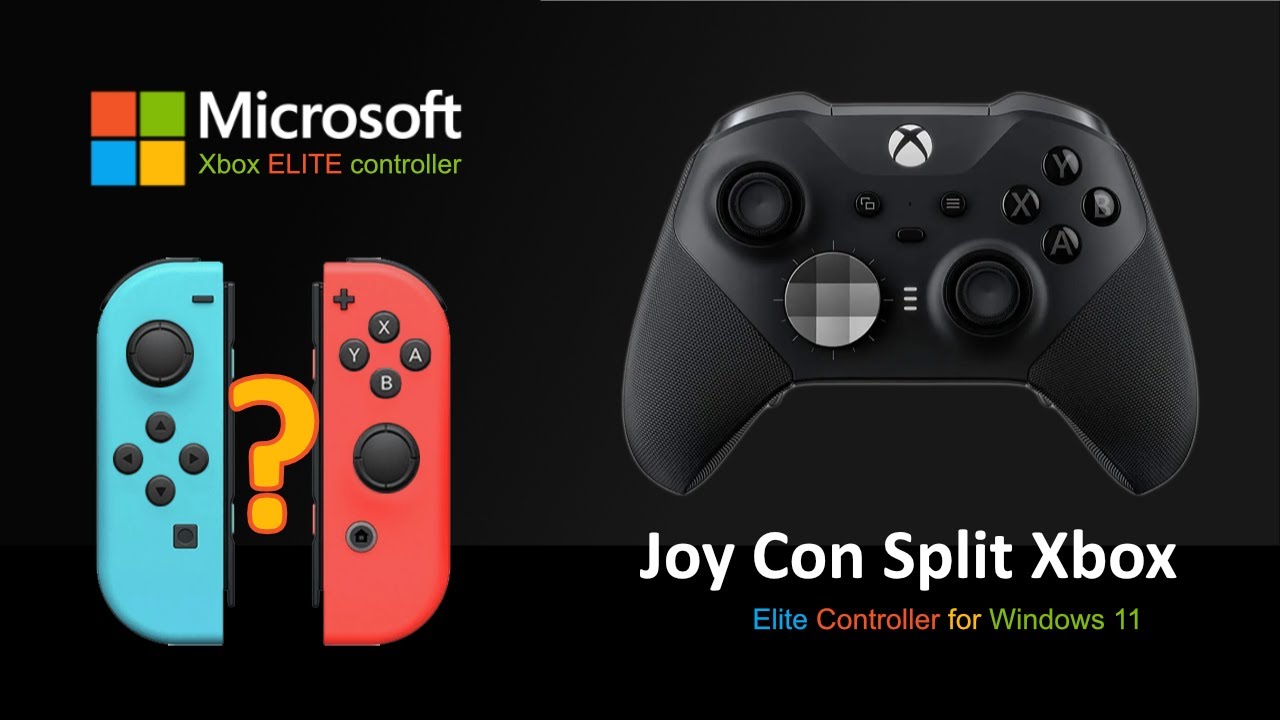 How to SPLIT an Xbox Elite controller in HALF for video games on ...