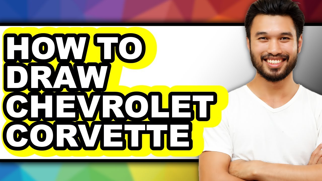 How To Draw Chevrolet Corvette - Full Guide - YouTube
