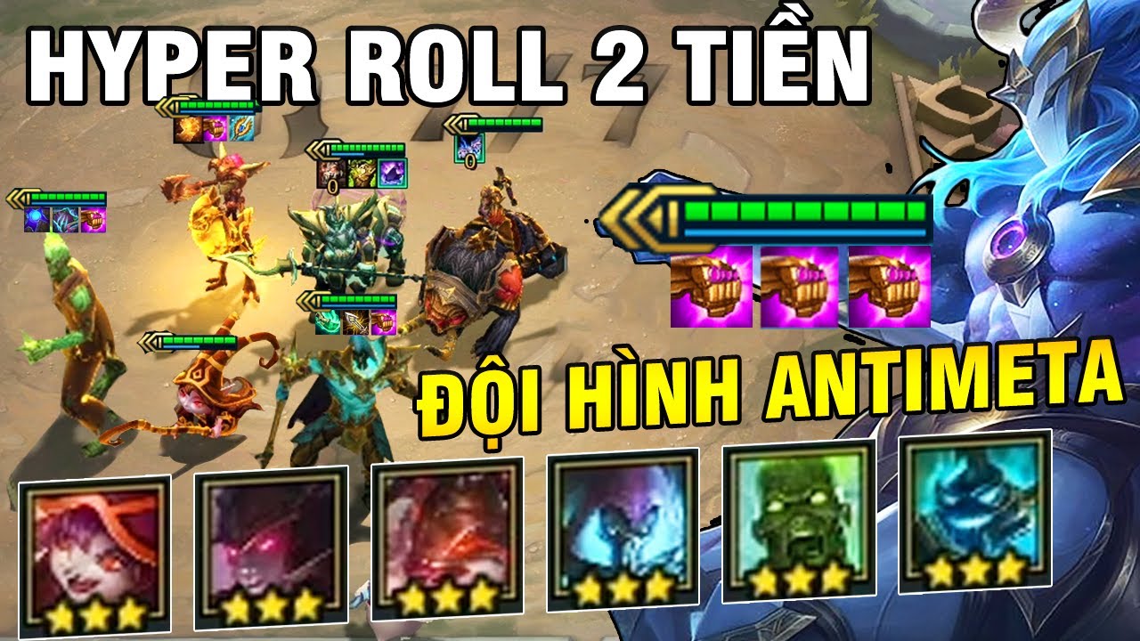 LEO RANK CỰC NHANH VỚI ĐỘI HÌNH HYPER ROLL " SIÊU RÁC " | ĐỘI HÌNH ...