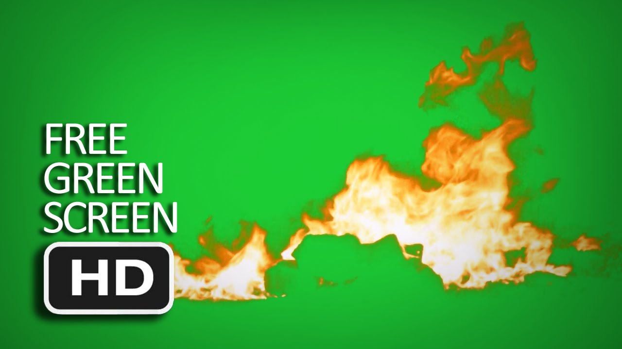 Free Green Screen - Fire Ground On Fire 2 - YouTube