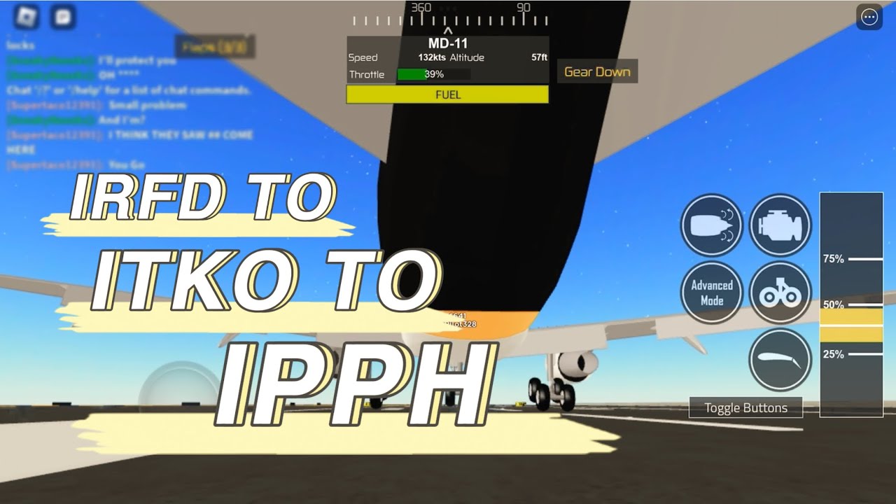 UPS MD-11 LONG flight from IRFD To ITKO and then IPPH! ***Two Landing ...