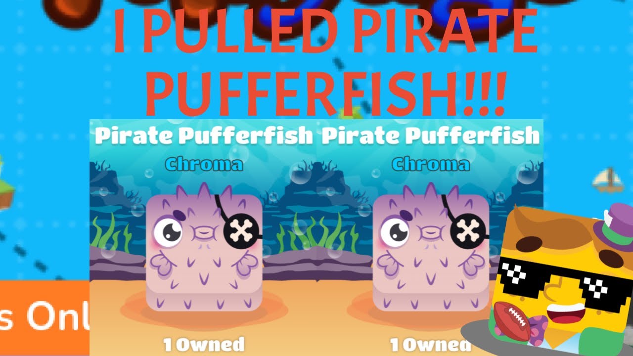 I PULLED PIRATE PUFFER FISH AND BLACKBEARD!!!! BEST BLOOKET PACK ...