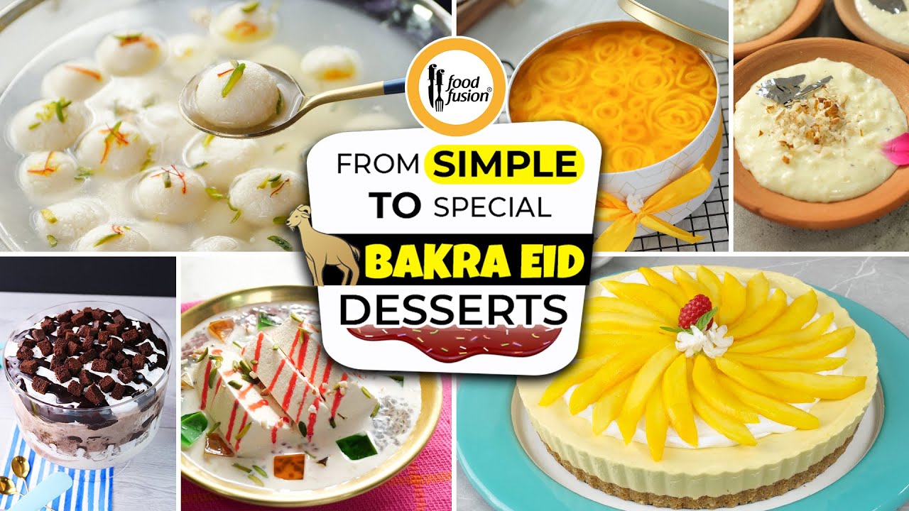 From Simple to Special Bakra Eid Desserts Recipes by Food Fusion - YouTube
