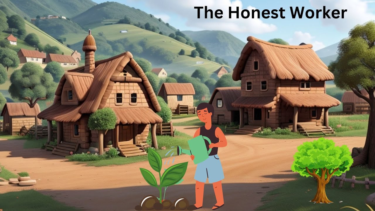 Honest Worker | English Moral Animated Story - YouTube
