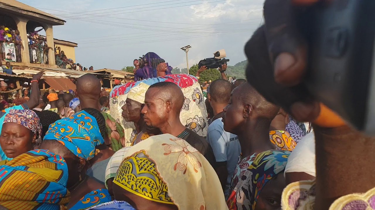 Elero of Ilero land celebrates egungun festival 2018 - YouTube