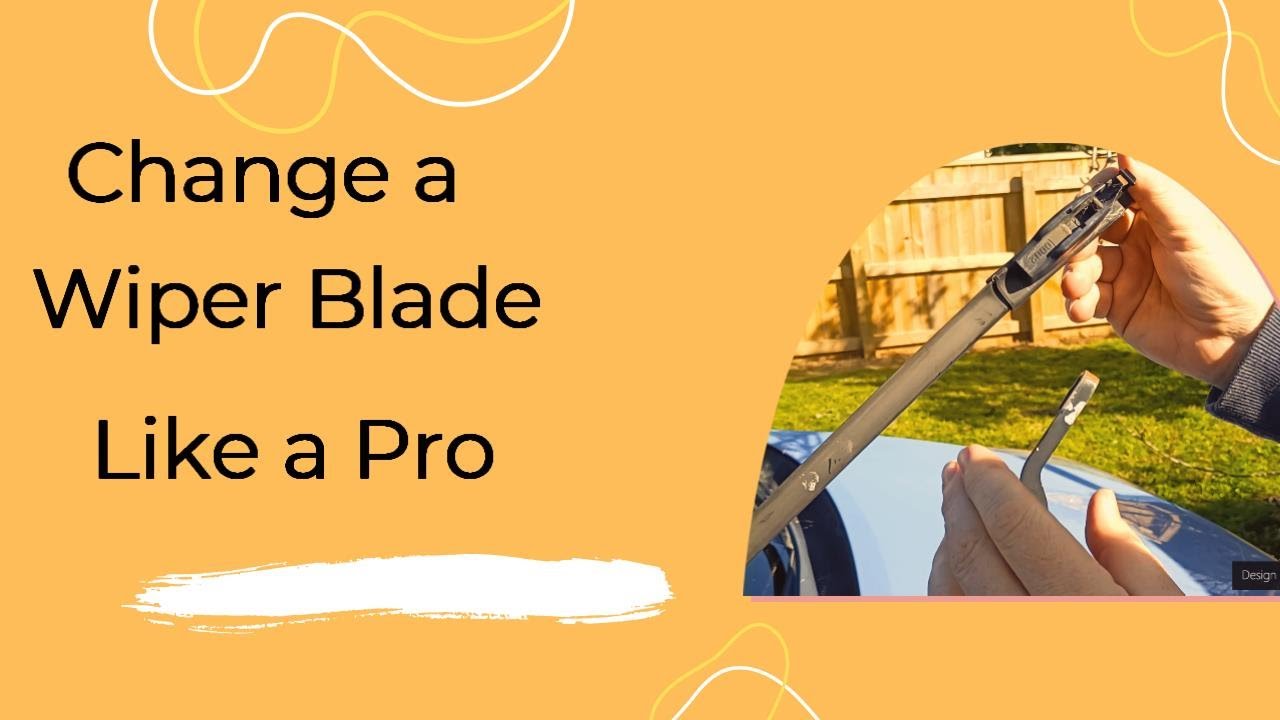 How to be a pro at Cleaning & Changing Soft Wiper Blades with ...