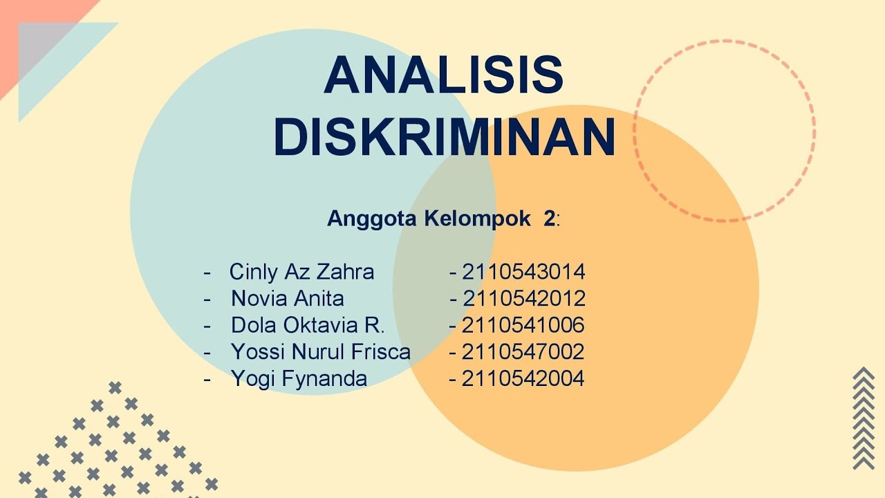 Analisis Diskriminan spss_discriminant analysis - YouTube
