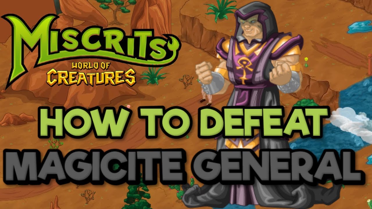 Miscrits How to Deafeat Magicite General! | Miscrits World of Creatures ...