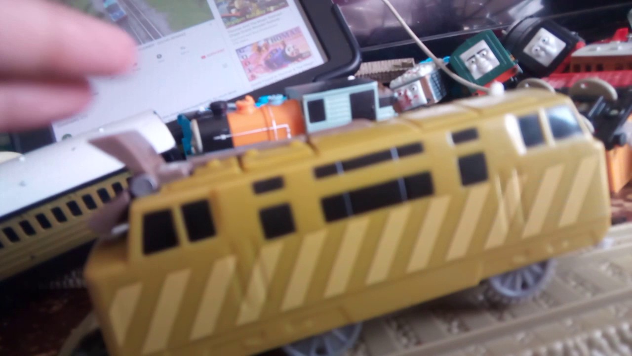 Thomas and the magic railroad chase pt boomer Trackmaster remake - YouTube