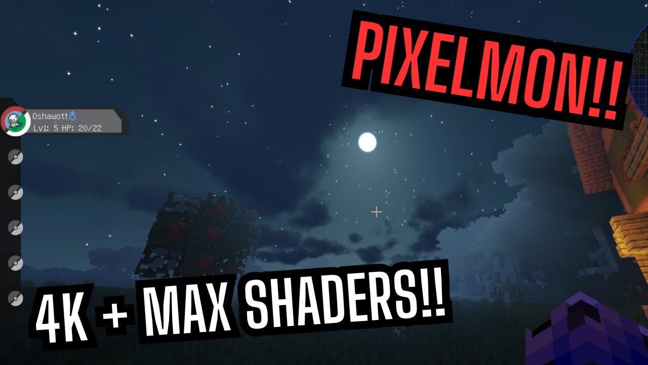 PIXELMON - 4070 Ti - 4K + MAX SHADERS - YouTube