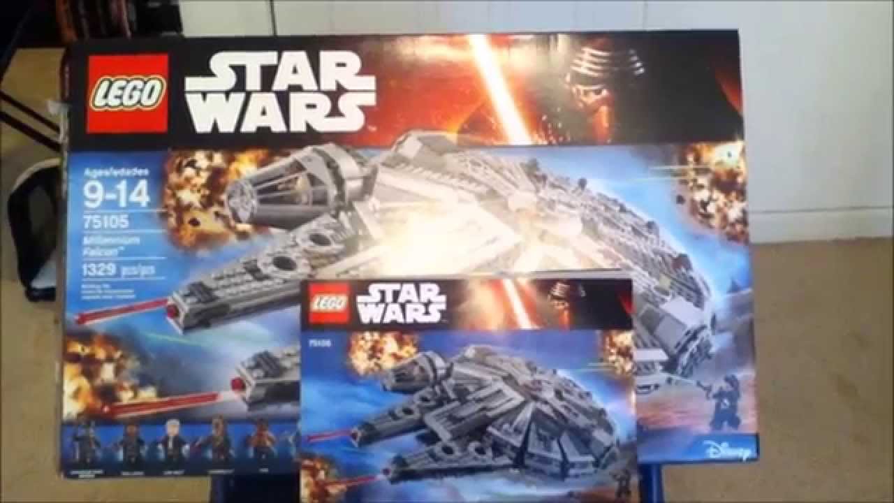 LEGO Star Wars Millennium Falcon (The Force Awakens) Tour - YouTube