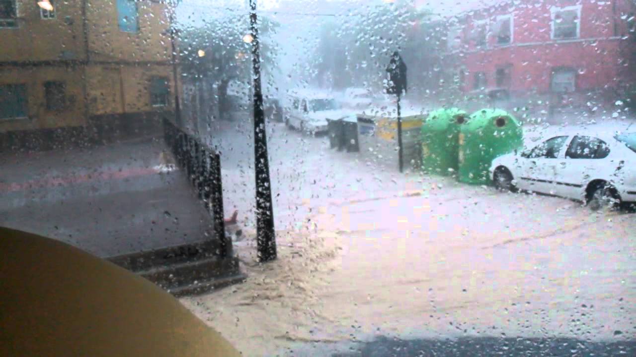 Altea.Cieza.Murcia lluvia día 09.09.2013 - YouTube