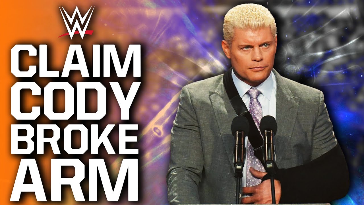 WWE Says Cody Rhodes Suffered A Broken Arm | Raw Star Considered ...
