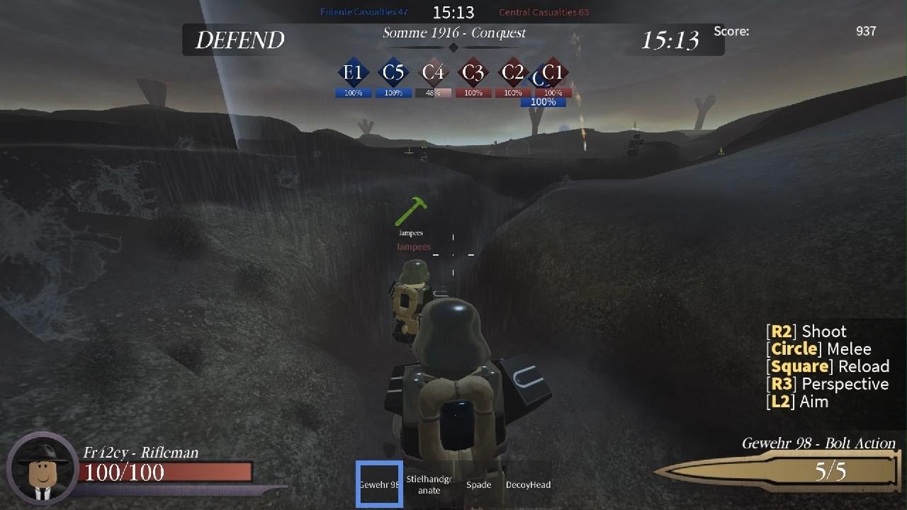 Entrenched glitched gameplay - YouTube