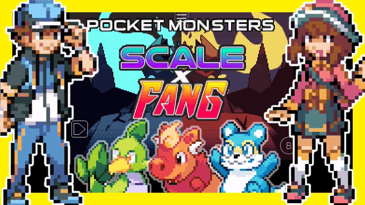 平民小雞【GBA寶可夢 口袋妖怪鱗片x牙】『國外最新』原創改版～全新故事、新地區、自創精靈！Pocket Monsters Scale x ...