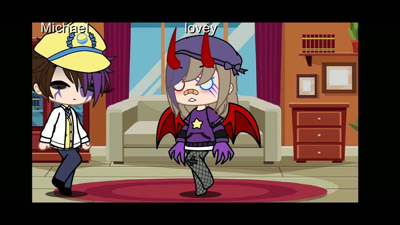 gacha devil bestie meet the afton family hope you in joy - YouTube