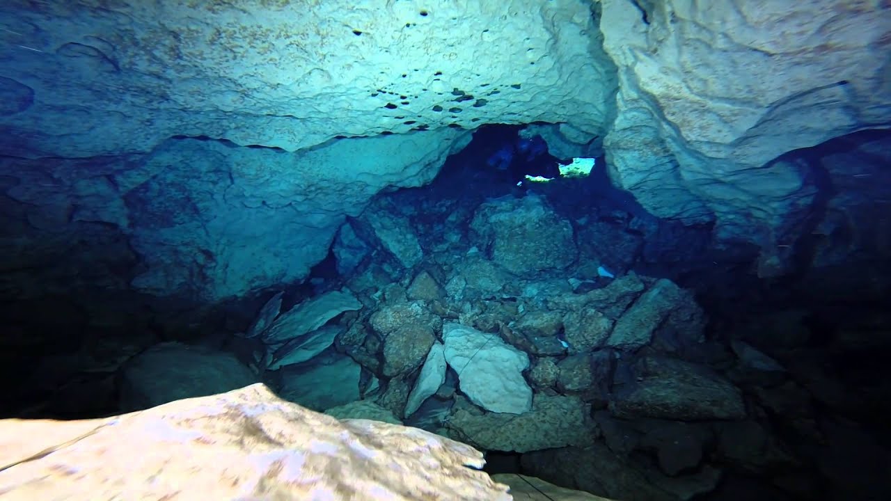Madison Blue The Courtyard Cave Diving - YouTube