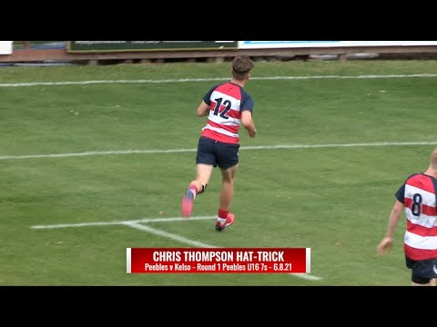 RUGBY: CHRIS THOMSON HAT TRICK FOR PEEBLES U16s v KELSO AT THE PEEBLES ...