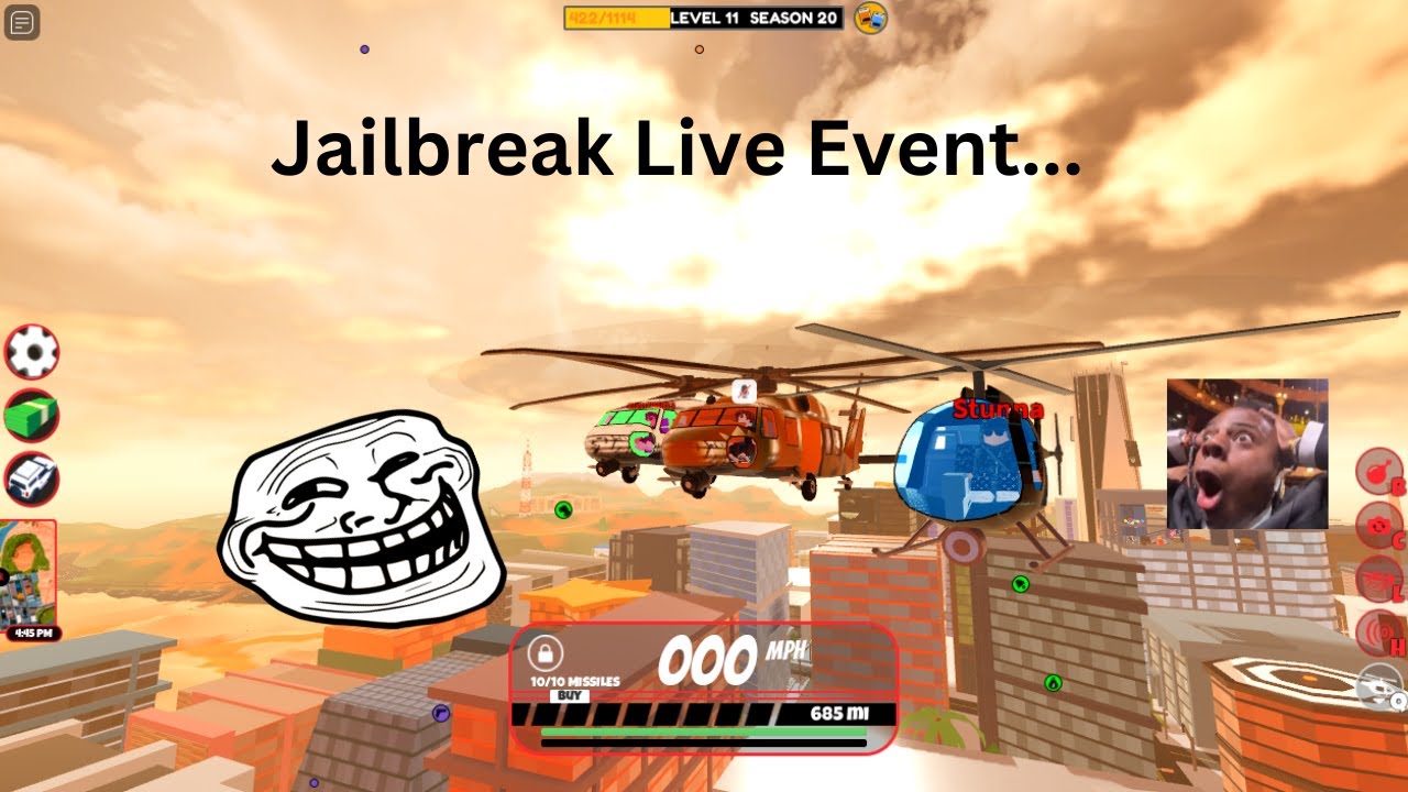 Roblox Jailbreak Rewind live event (ft @Mrbananaaa ) - YouTube