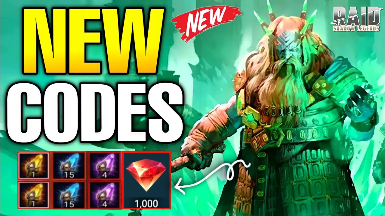 🚨PROMO CODES🚨RAID SHADOW LEGENDS - RAID SHADOW LEGENDS CODES 2022 - YouTube