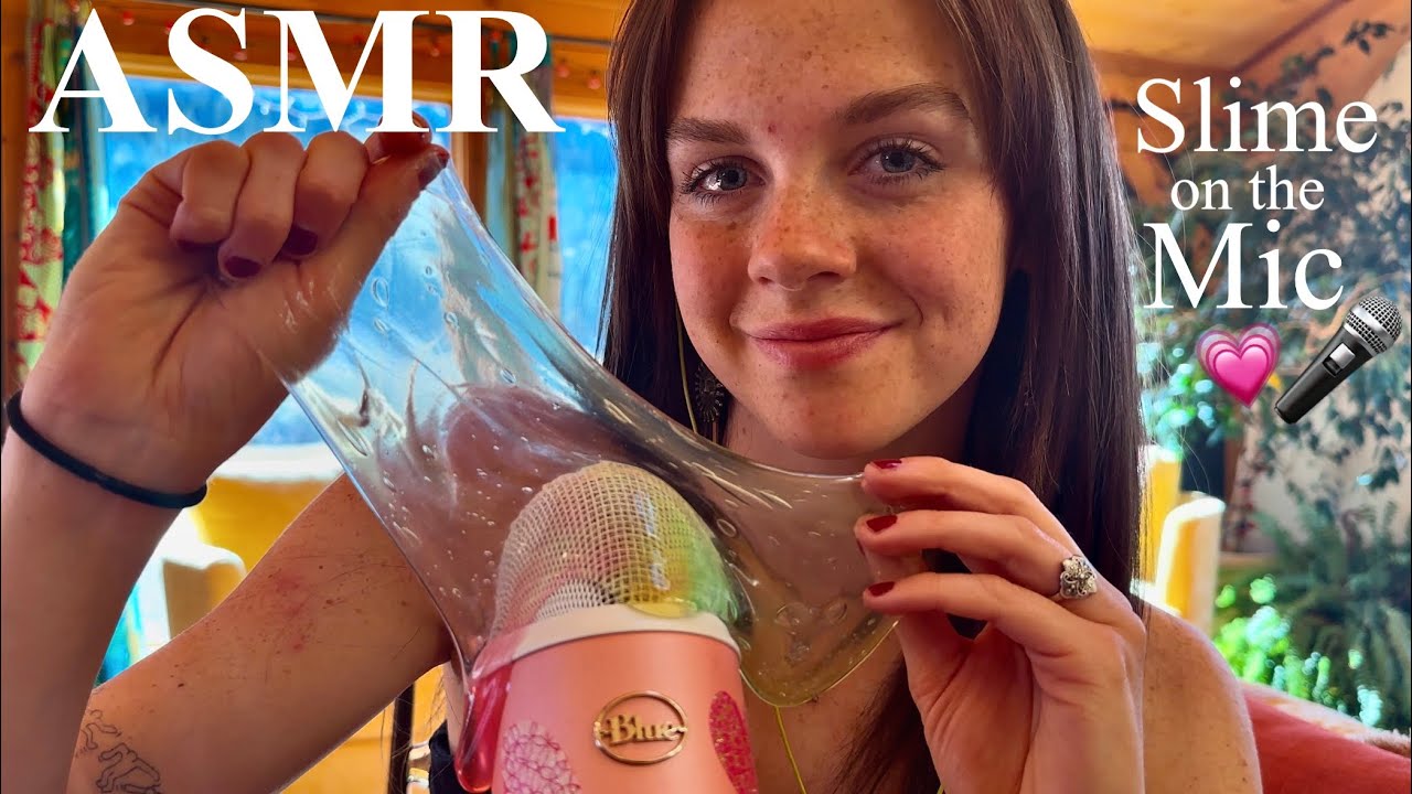 ASMR Slime On the Mic (SATISFYING!) - YouTube