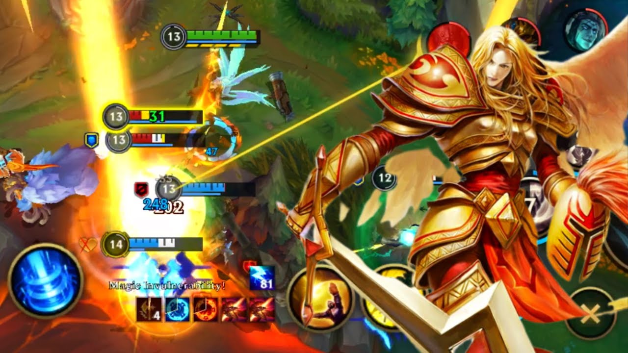 WILD RIFT - NEW BUILD KAYLE IS INSANE DAMAGE! | Kayle 새 빌드는 미친 피해를 줍니다 ...