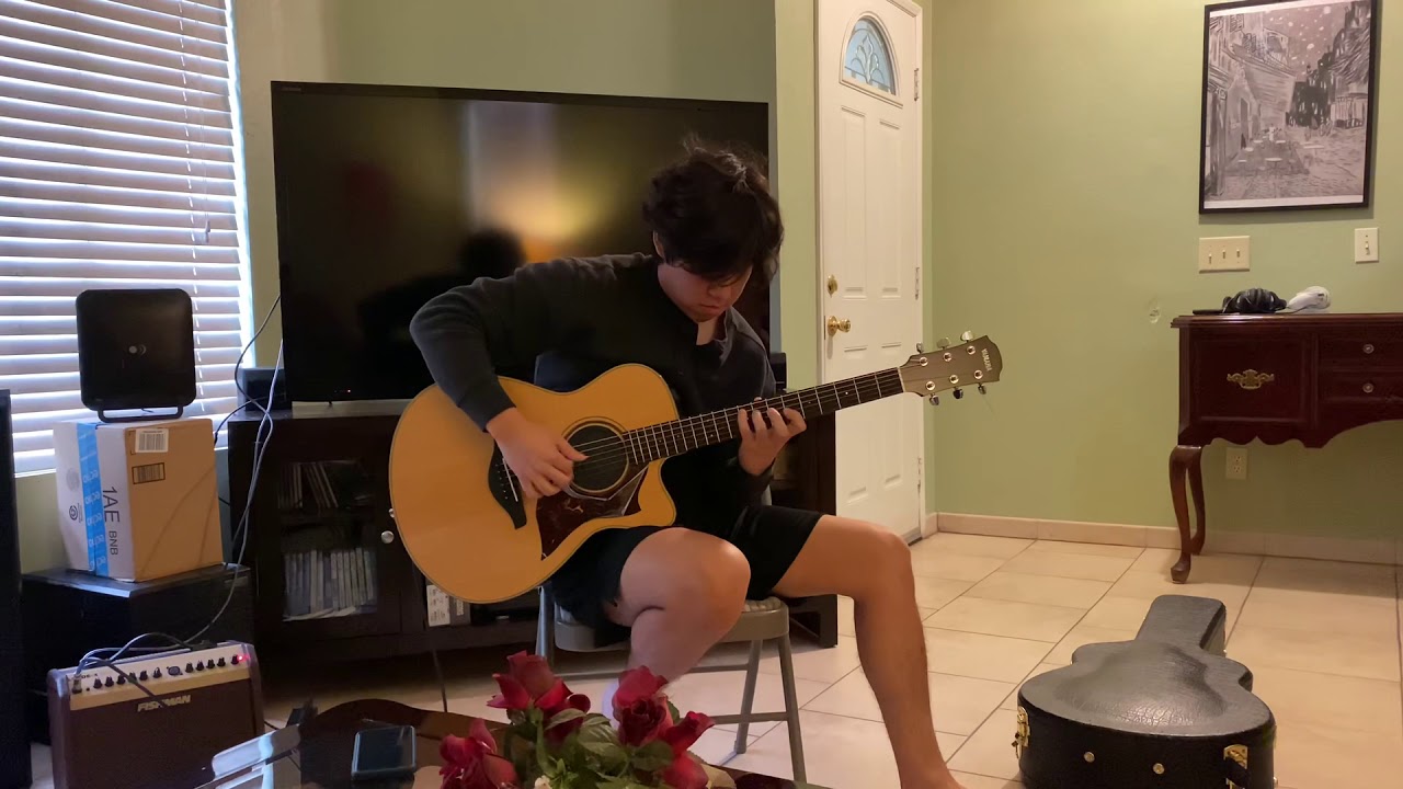 Colorful Rainbow Swing Acoustic Guitar - YouTube