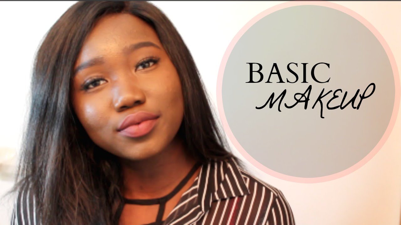 Basic Makeup Look Dark Skin Youtube