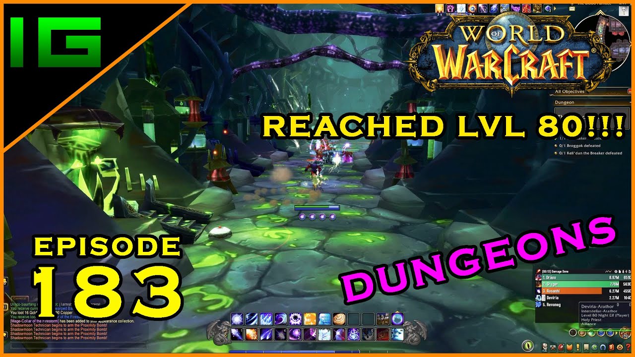 Reached LVL 80 | Burning Crusade | WORLD OF WARCRAFT Gameplay - Part ...