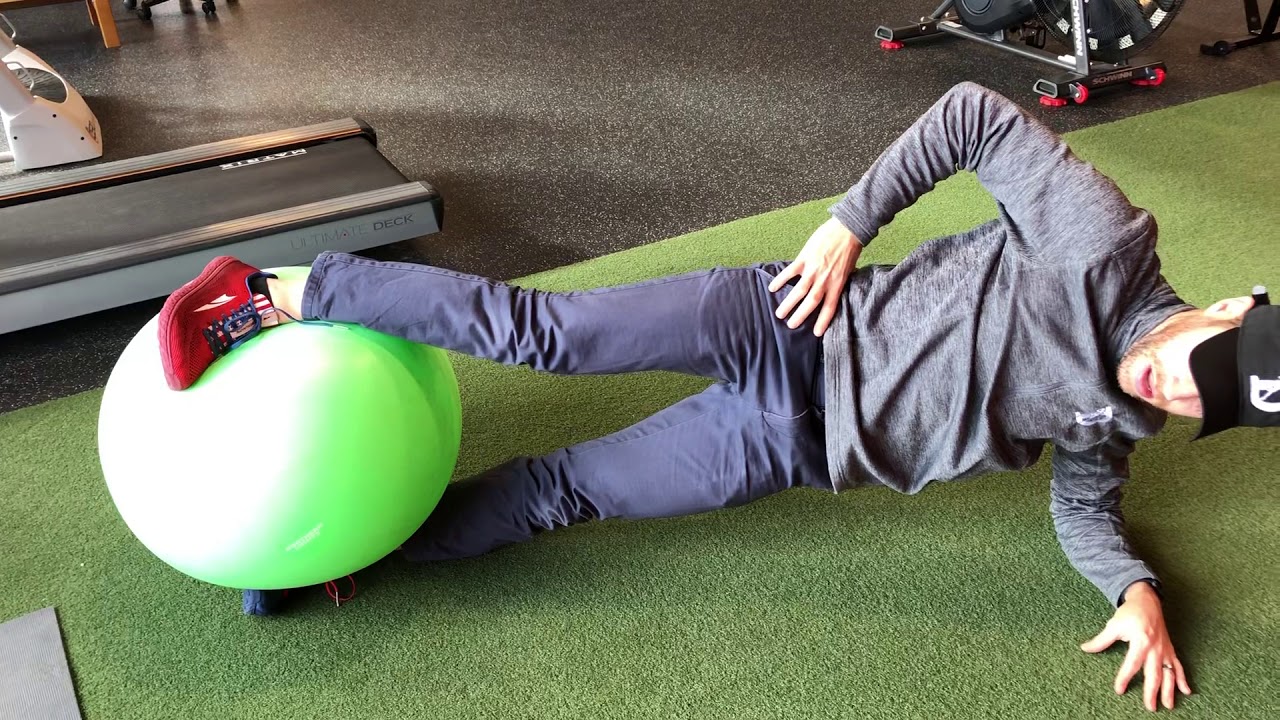 Adductor Ball Plank - YouTube