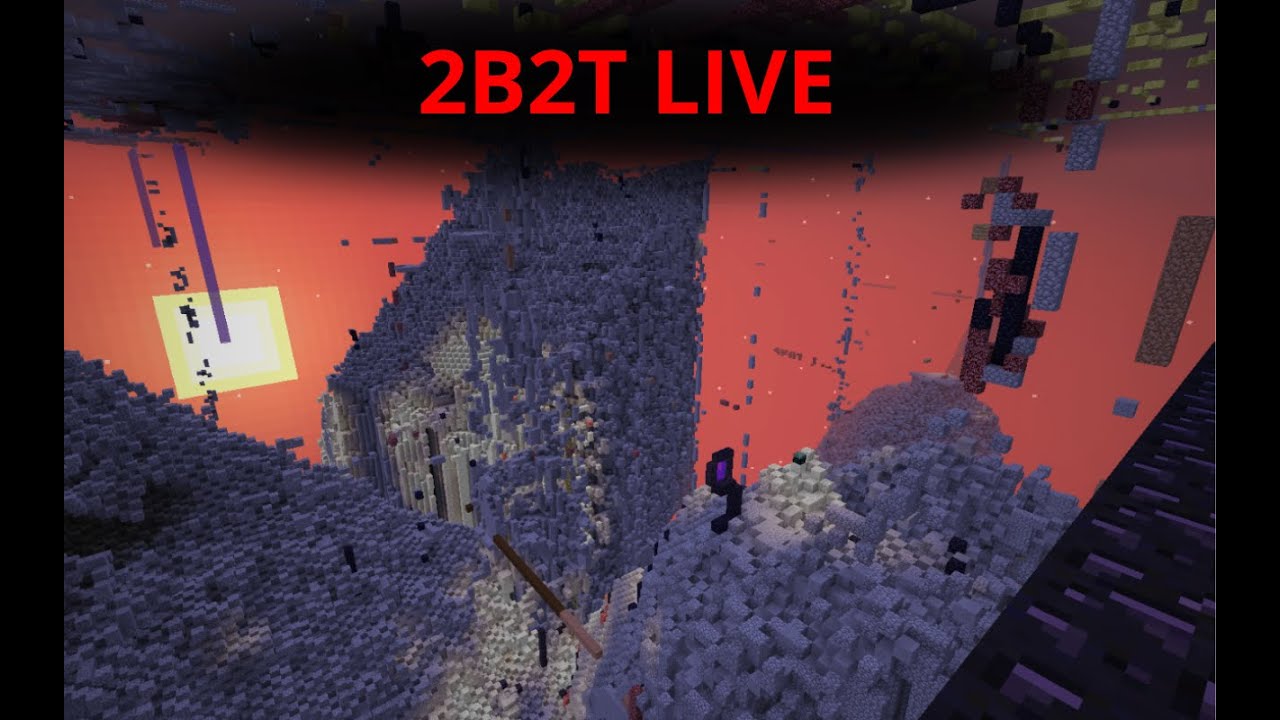 playing 2b2t with u guys live!!! - YouTube