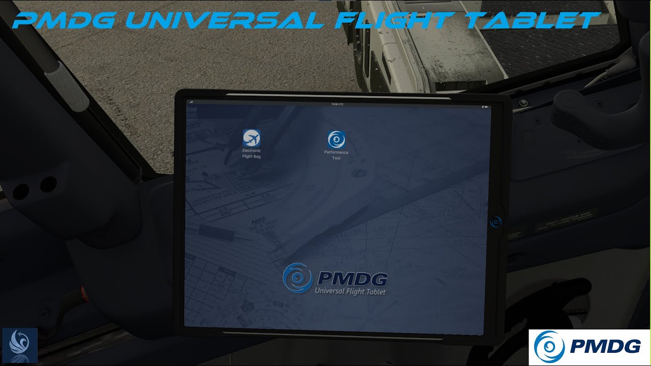 Universal Flight Tablet PMDG - YouTube